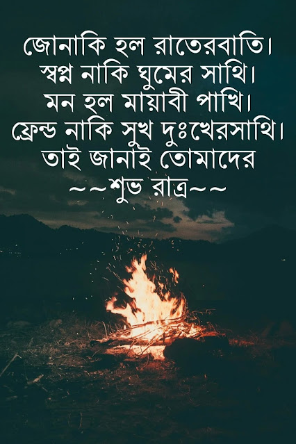 শুভ রাত্রি শুভেচ্ছা বার্তা এসএমএস ও কবিতা