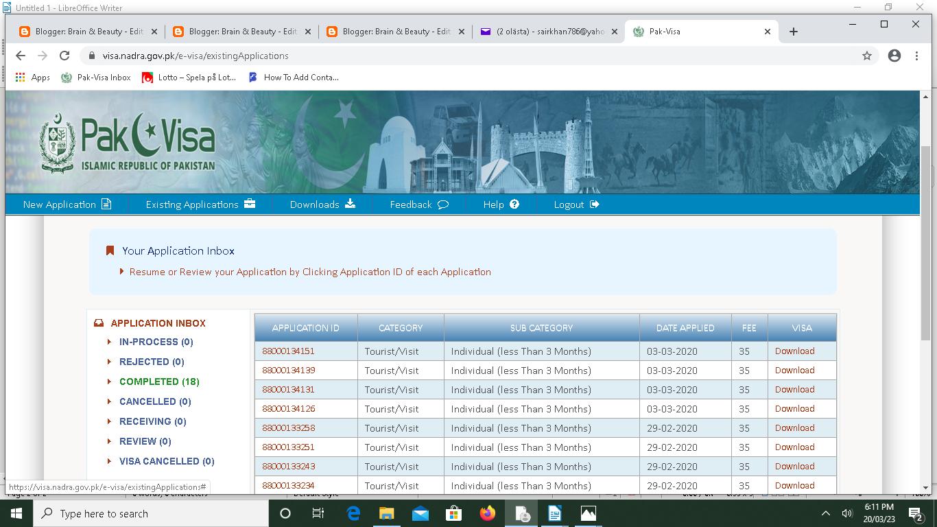 How to apply for online E-visa of Pakistan?