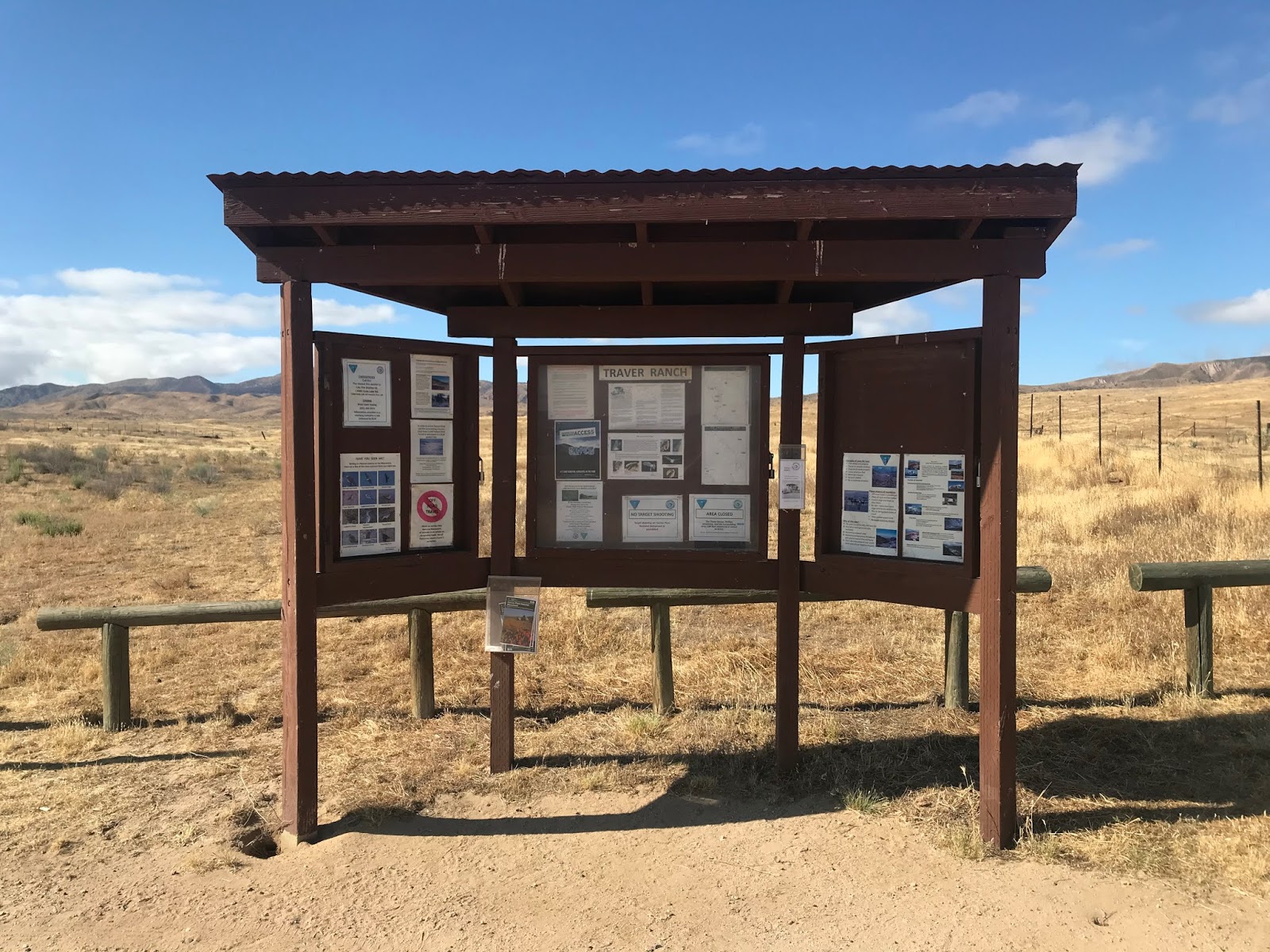 Soda Lake Road and Carrizo Plain National Monument