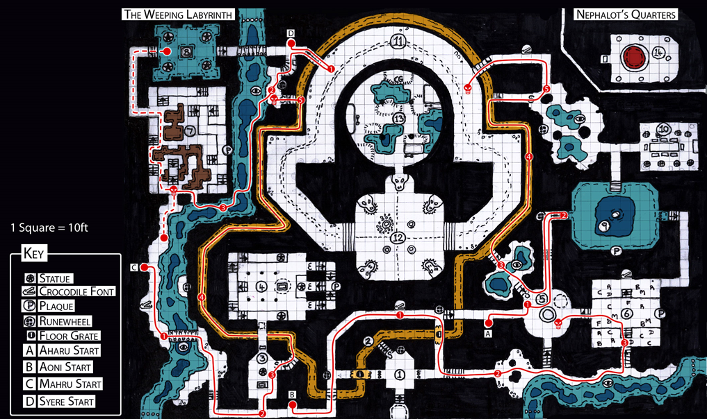 Beholder Pie: Here Be Dungeons 2: The Weeping Labyrinth