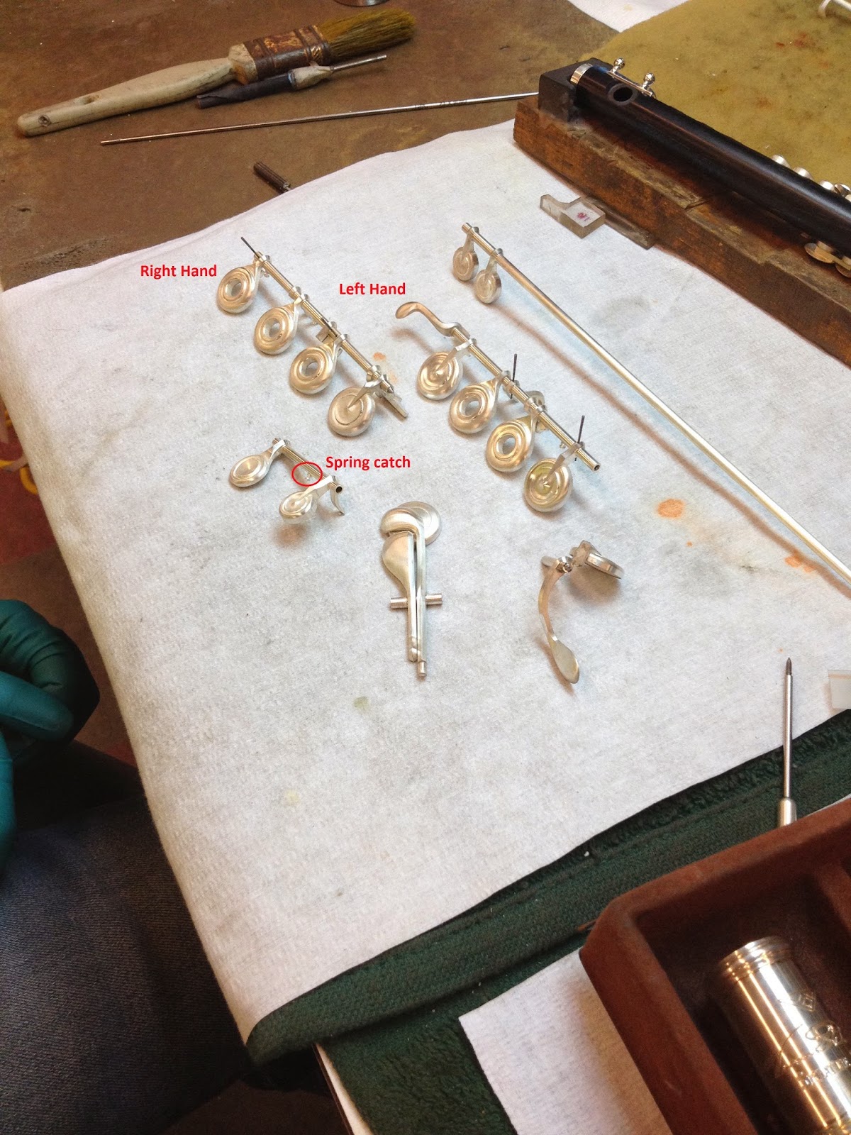 Flute Builder : Signature Flute Mechanism