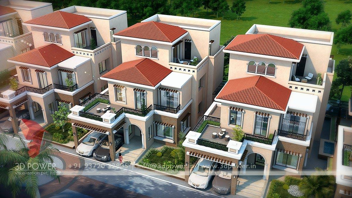 RESIDENTIAL TOWERS | ROW HOUSES | TOWNSHIP DESIGNS | VILLA BUNGALOW ...
