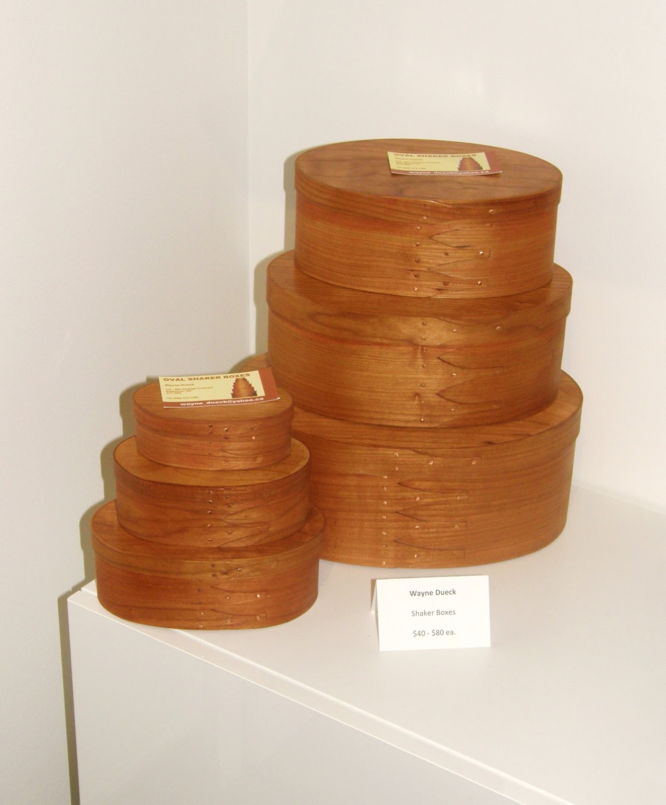 Talking Craft: SCC Fine Craft Boutique - Oval Shaker Boxes