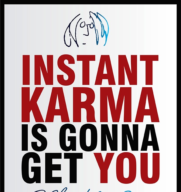 O Baú do Edu: JOHN LENNON - INSTANT KARMA - SENSACIONAL!