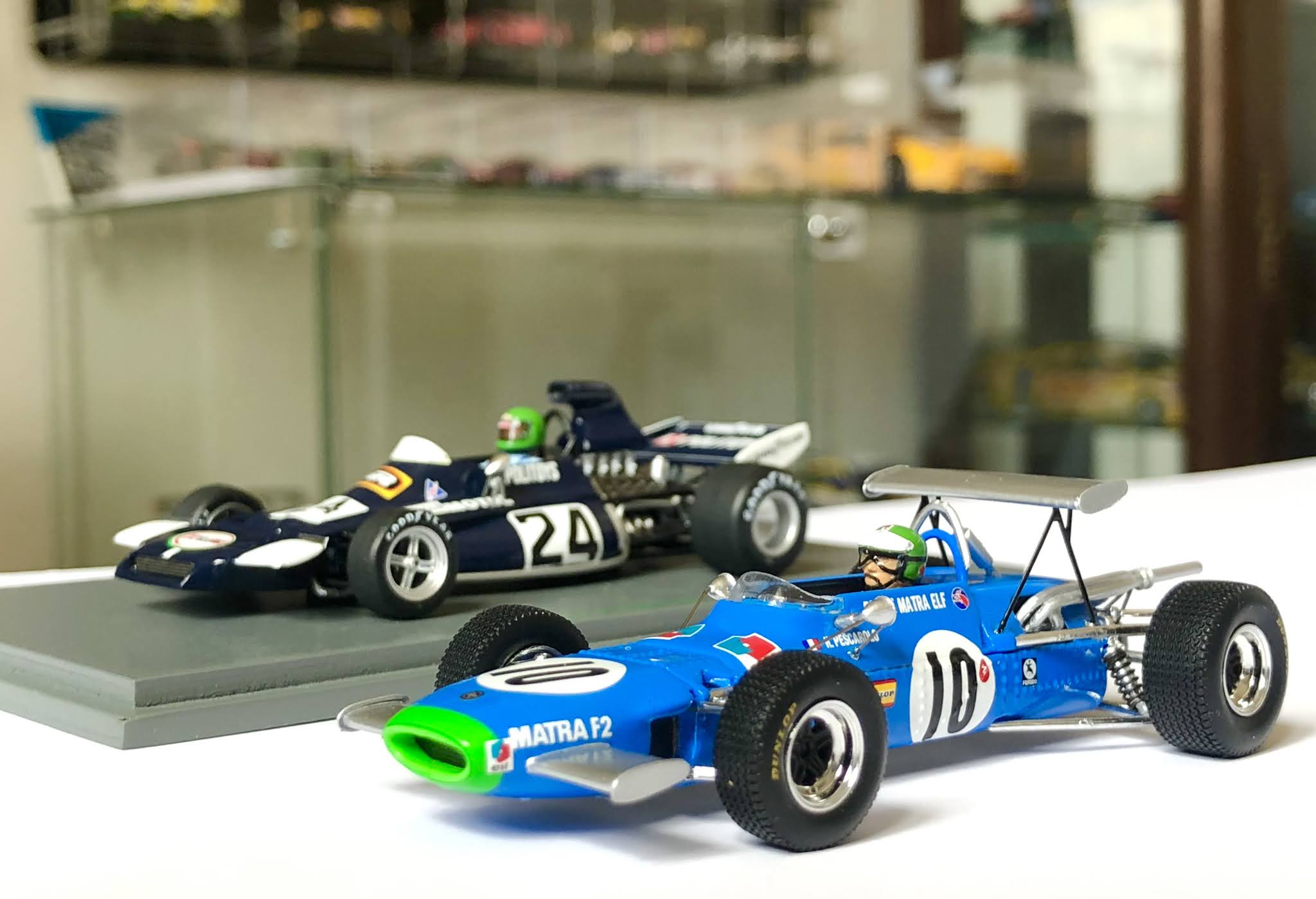 Nouveauté 1/43 Spark Pescarolo : Matra MS7 F2 Grand Prix d'Albi 1968 ...