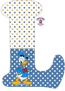 Creaciones Loly: Abecedario Pato Donald