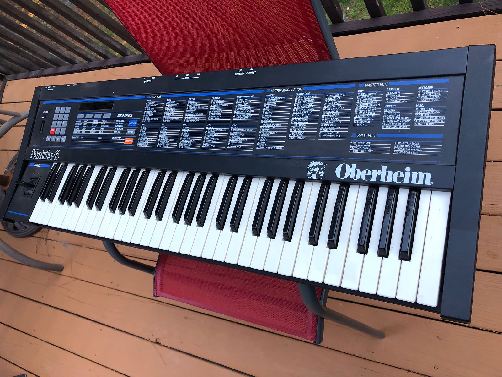 MATRIXSYNTH: Oberheim Matrix-6 SN 7612456