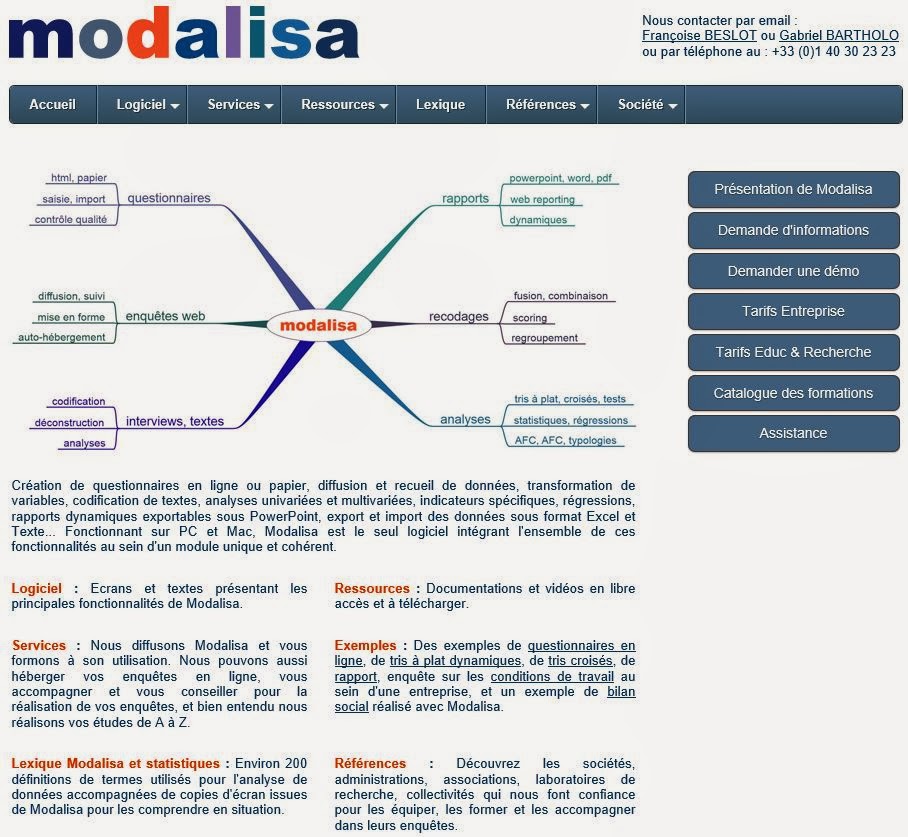 modalisa: Nouvelle version du site de modalisa