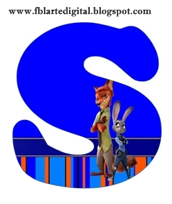 Alfabeto de Zootopia. - Oh my Alfabetos!