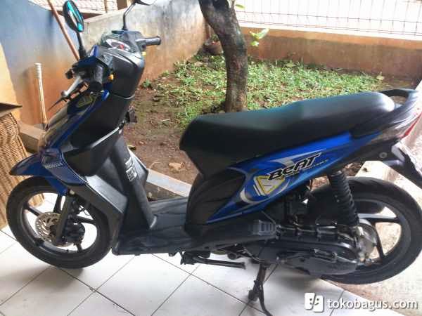 Honda Beat Biru Thn 2010 - Honda Bekas - Barang Second Tapi Bagus