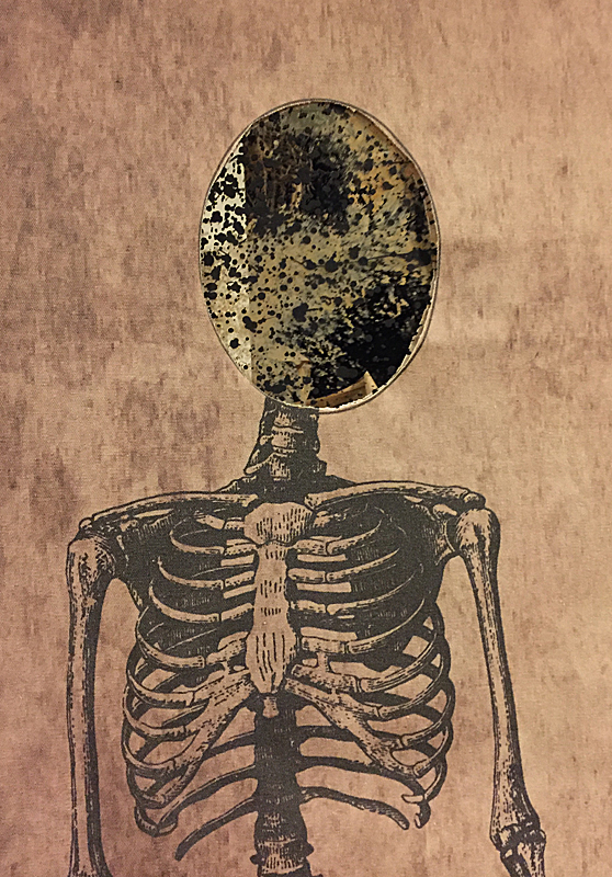 Old Fashion Halloween: Skeleton Photo Banner