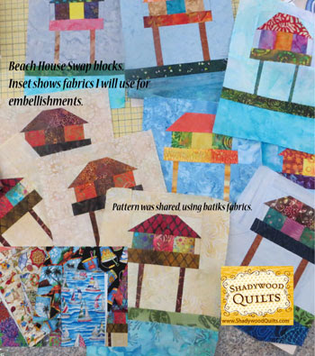 Shadywood Quilts & Longarm Quilting: Tips For a Successful Block Swap Quilt