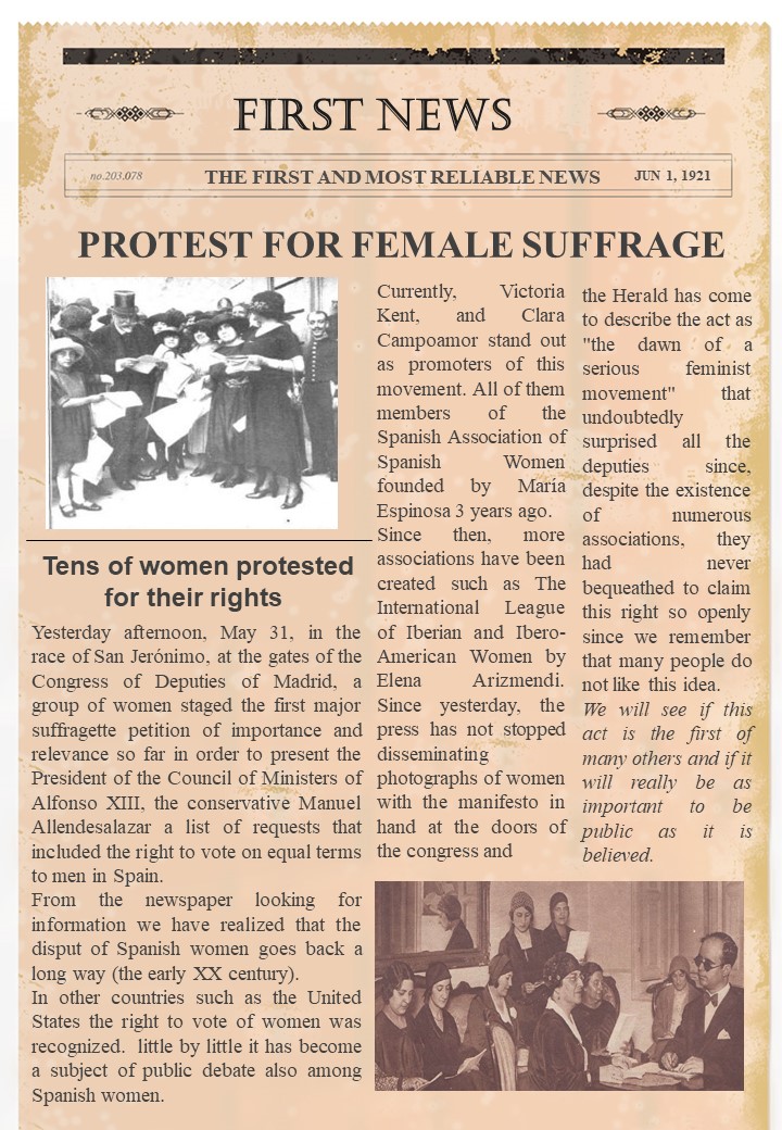 The Historical Newspaper Project: May 2020