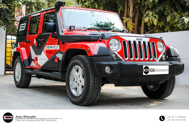 Custom Rally Graphics: JEEP Wrangler | IDE Autoworks