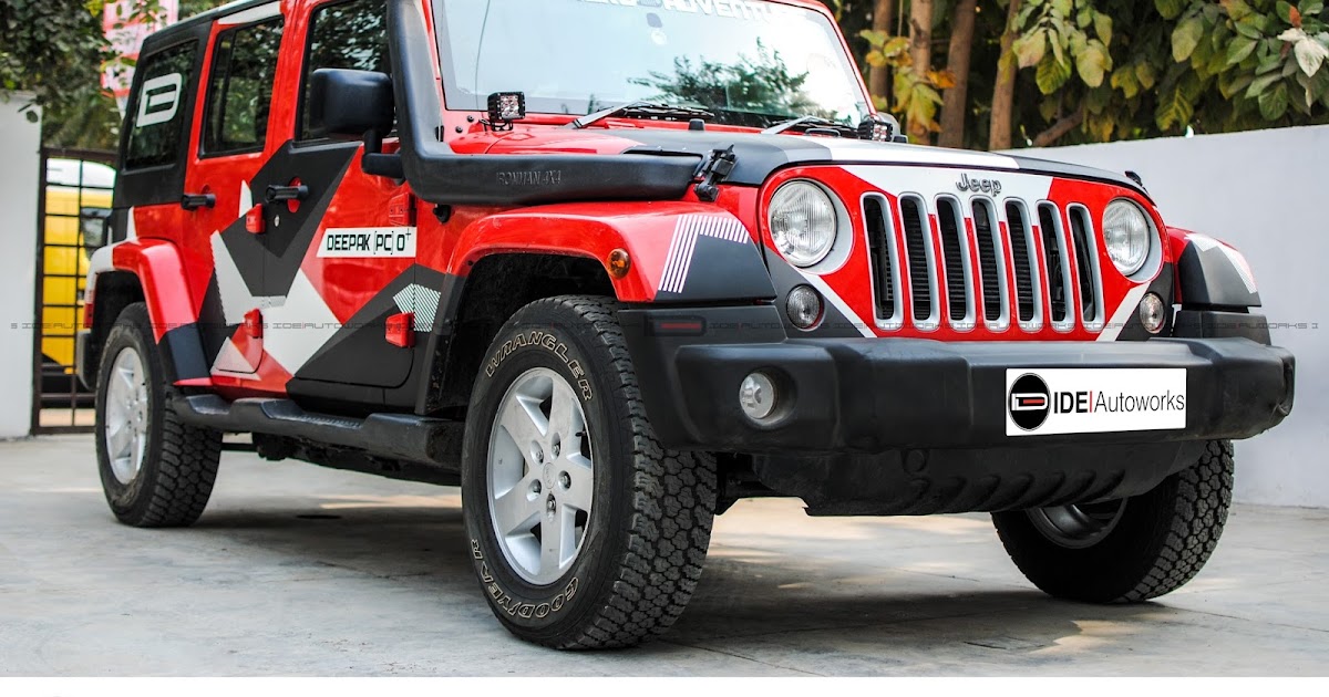 Custom Rally Graphics: JEEP Wrangler | IDE Autoworks