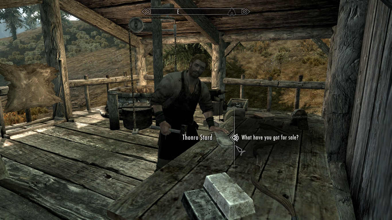 Wolfgar's Elder Scrolls Blog: Skyrim - Hunters Guild - The Blacksmith
