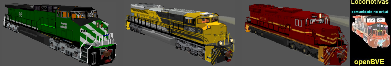 Locomotivas p/ openBVE !!!: Downloads openBVE
