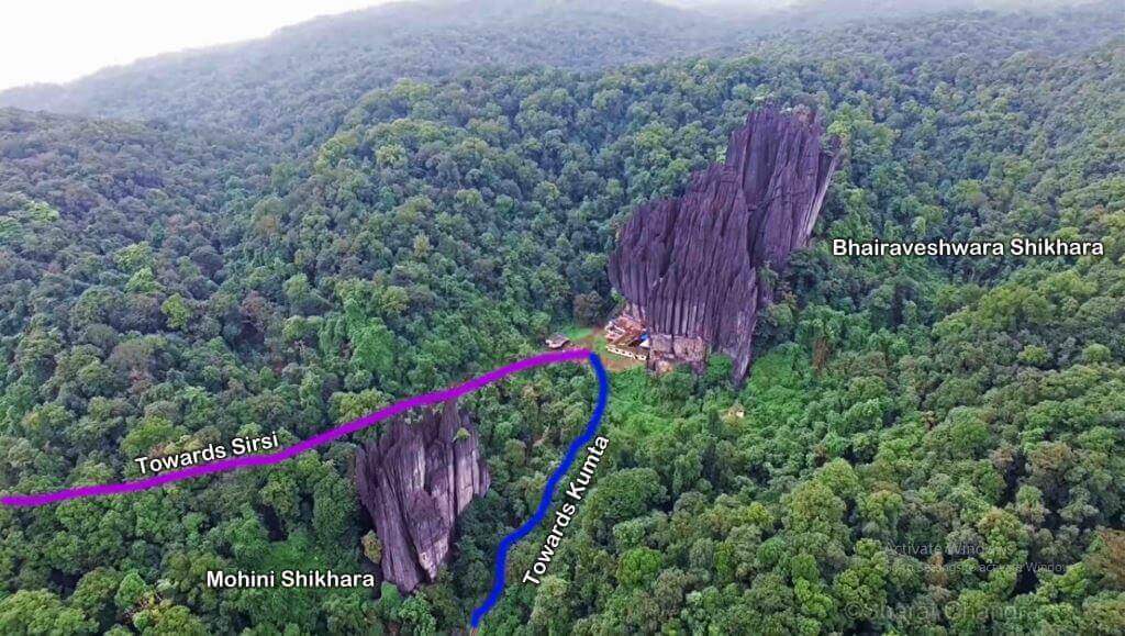 Coastal Karnataka Day 4 - Trek to Yana Caves