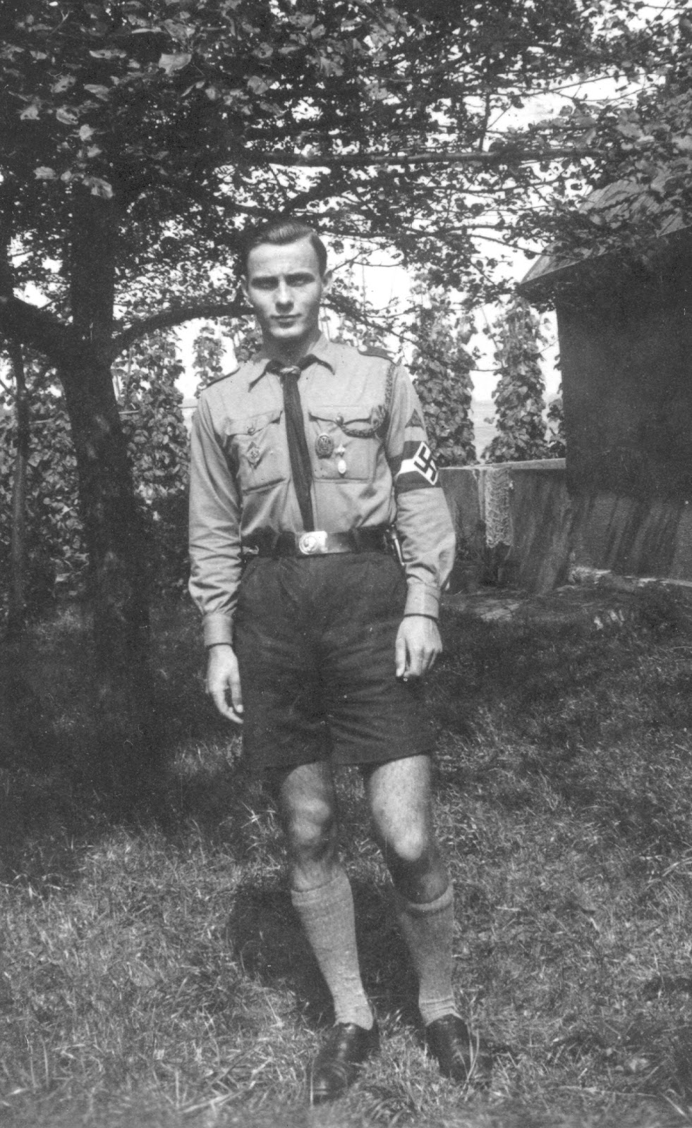 Hitler Youth Photographs: Standing Hitler Youth