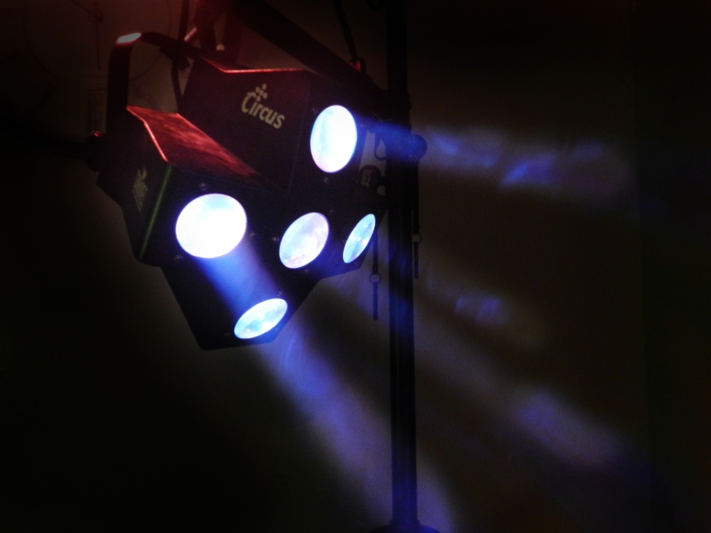 My View of the Dance Floor: DJ Light Set Up