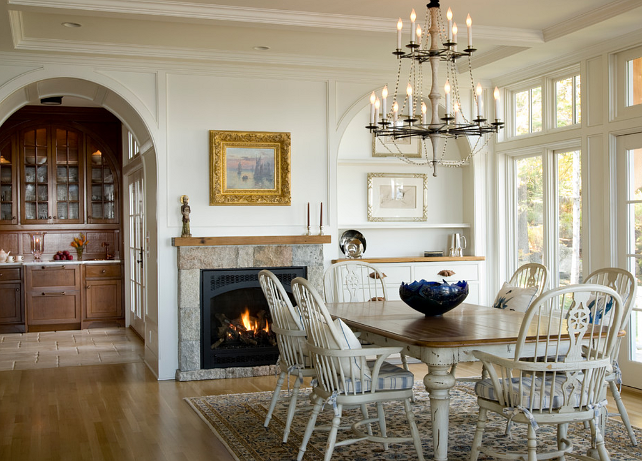 New Home Interior Design: Maine Beach Cottage