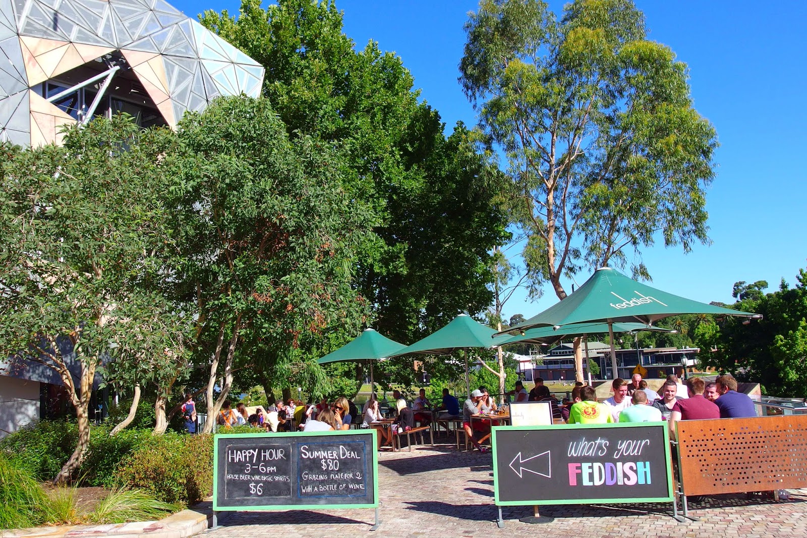 Feddish - Review - Federation Square