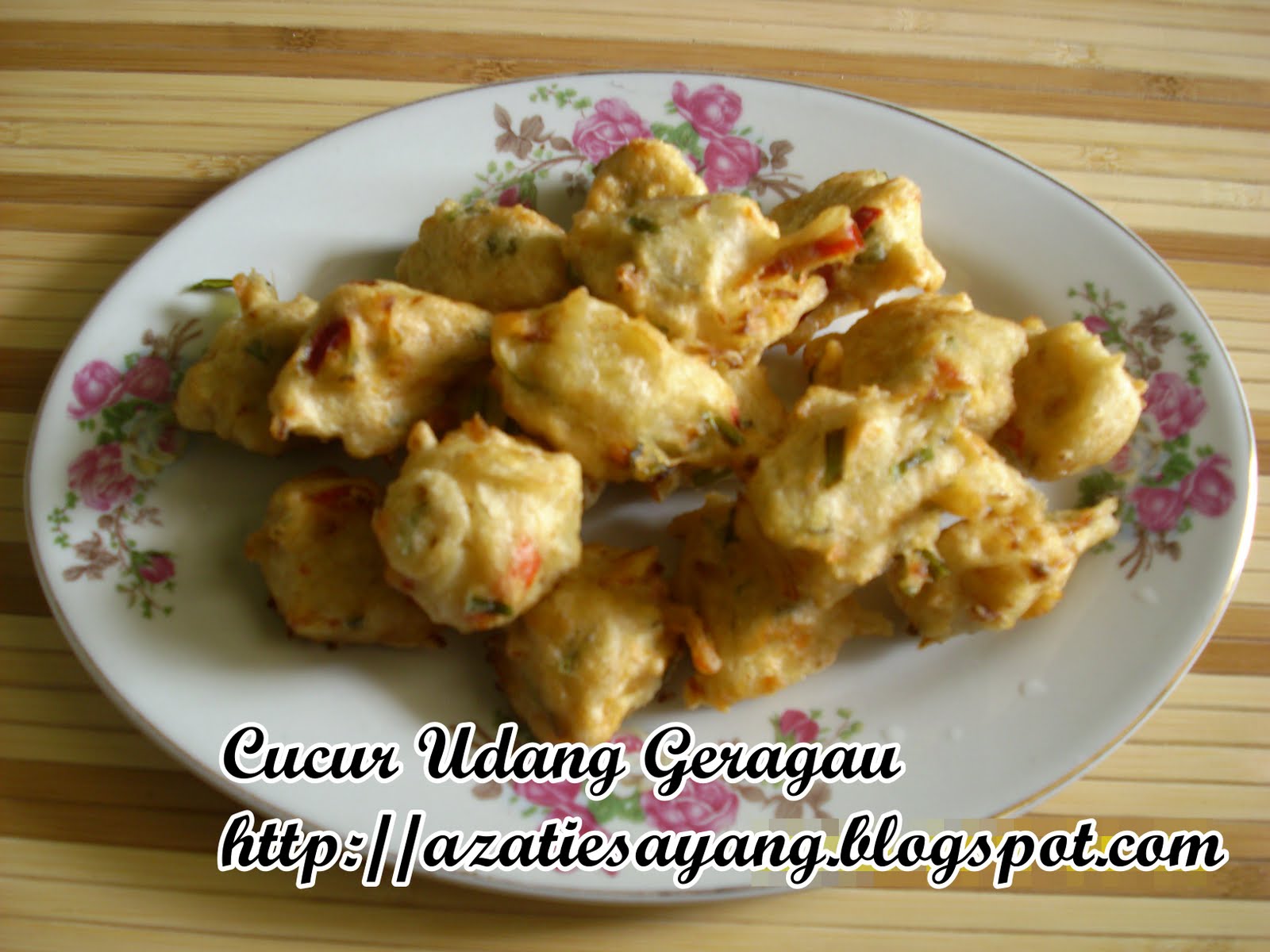 ♥♥Azatiesayang♥♥: Cucur Udang Geragau