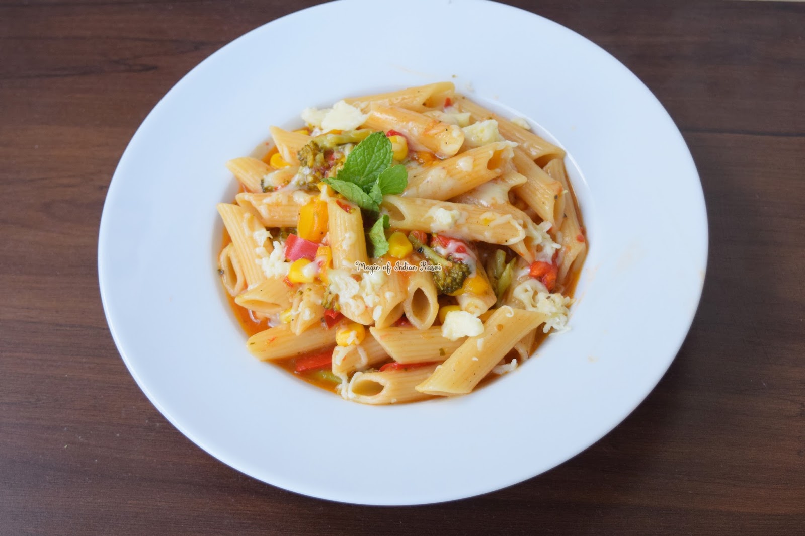 Cheesy Penne Pasta in pressure cooker - One Pot Pasta (Quick) Recipe ...