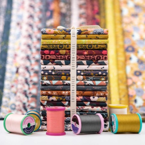 print & pattern: FABRICS - megan carter / cotton + steel