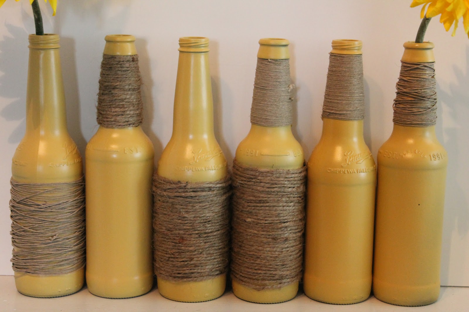 My Crafty Soul: Repurposed Beer/Pop Bottles