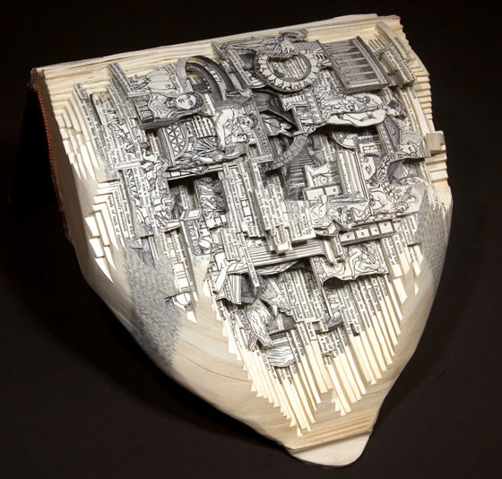 Woot! Finger Tips: Book Carving Art
