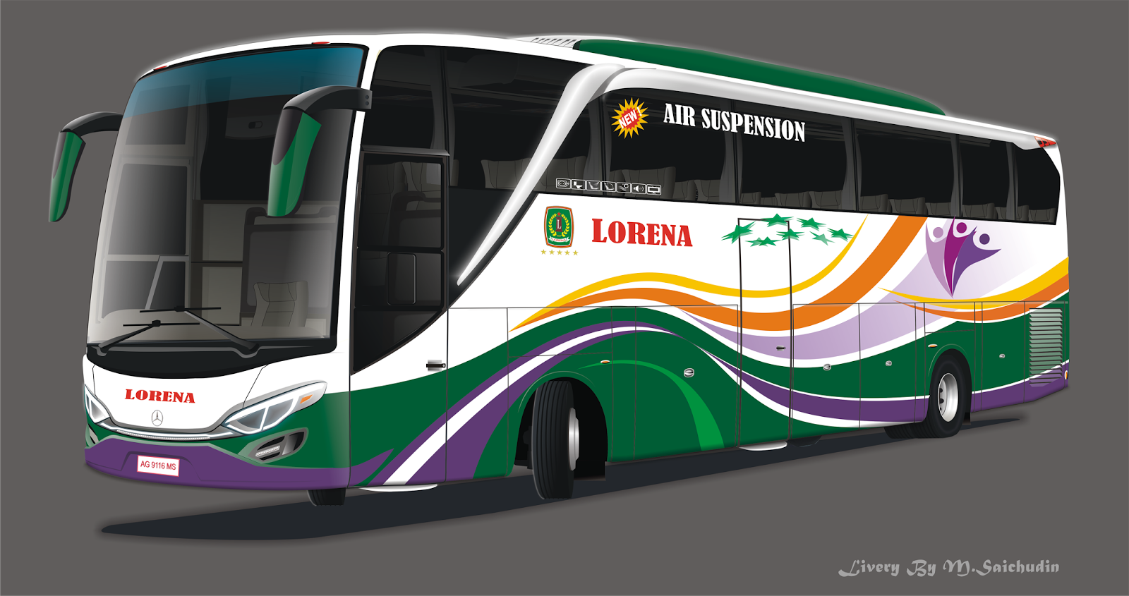 Po.Lorena Jetbus Series - Rumahbis