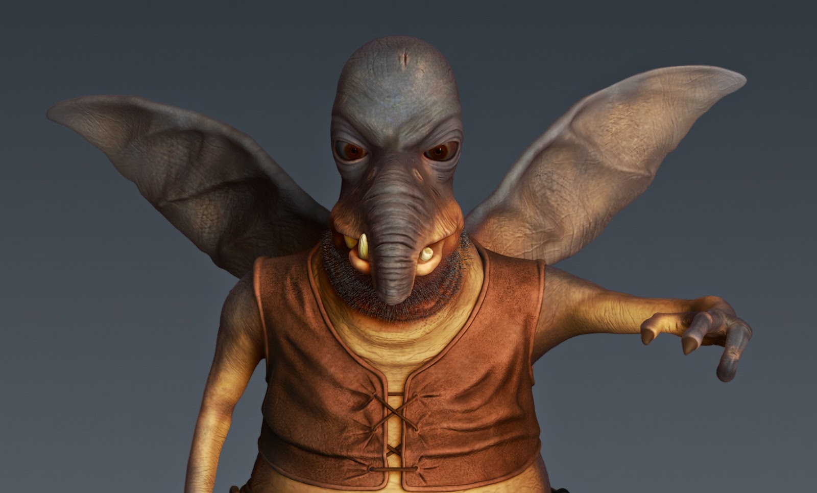 Rounuk Kumaran - Art Works: Watto From The Star Wars Series