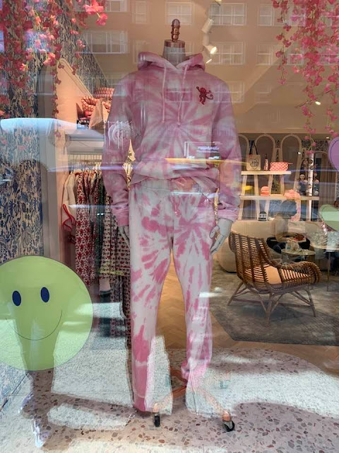 Pink Saturday Visits Roller Rabbit - Buttercup Counts her Blessings