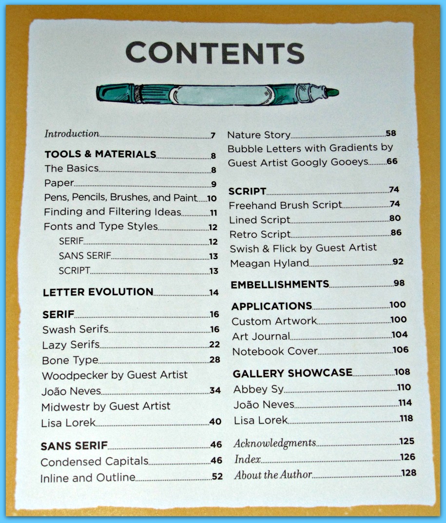 Art Series: Hand Lettering A to Z - A Net in Time