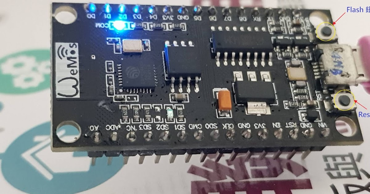 小狐狸事務所: 用 esptool.py 燒錄 MicroPython 韌體 (ESP8266/ESP32)
