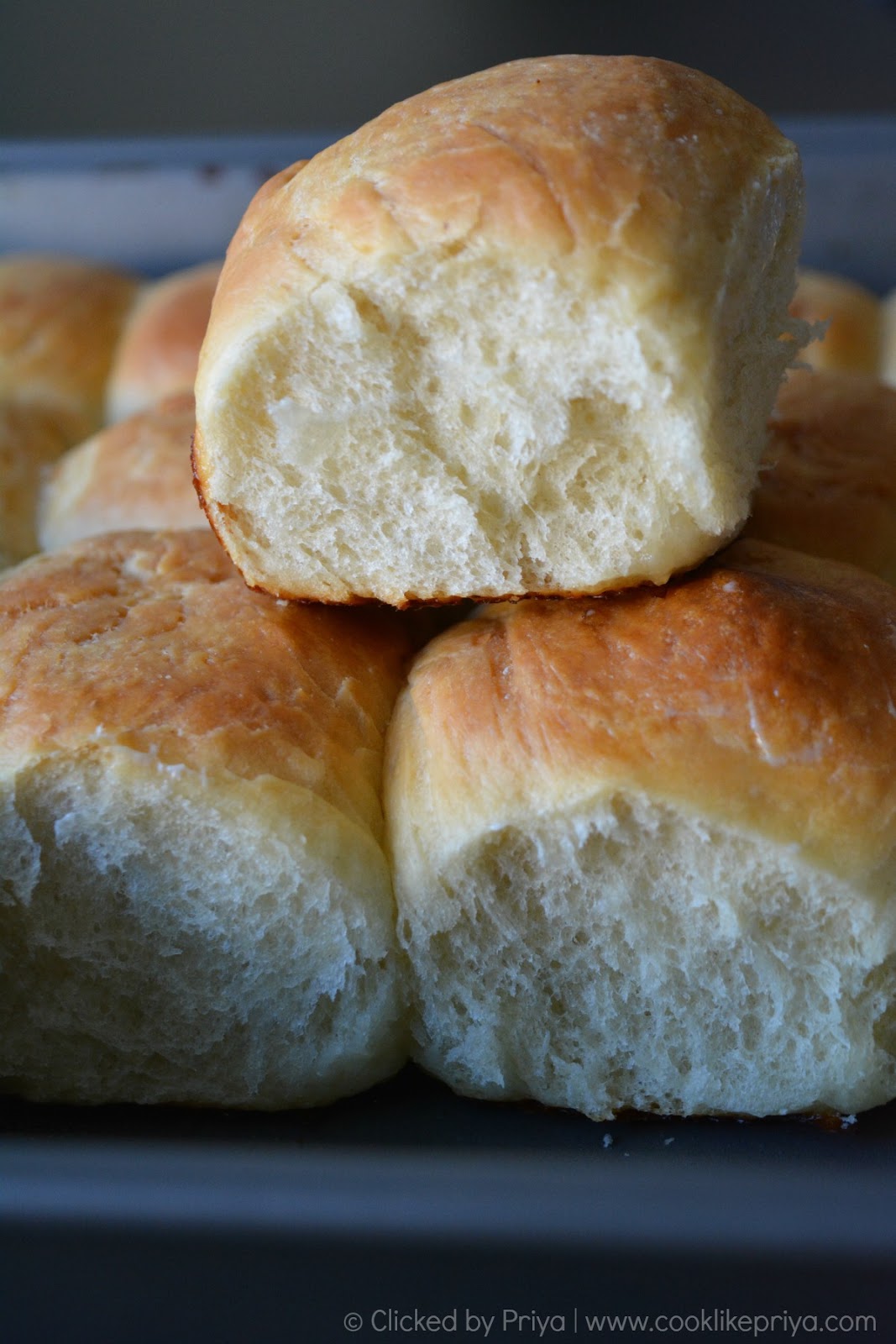 Cook like Priya: Eggless Pav Buns Recipe | Ladi Pav | Pav Bhaji
