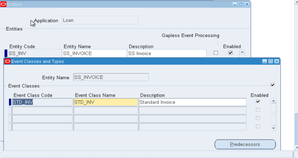 Oracle Applications: SLA and FAH Flow