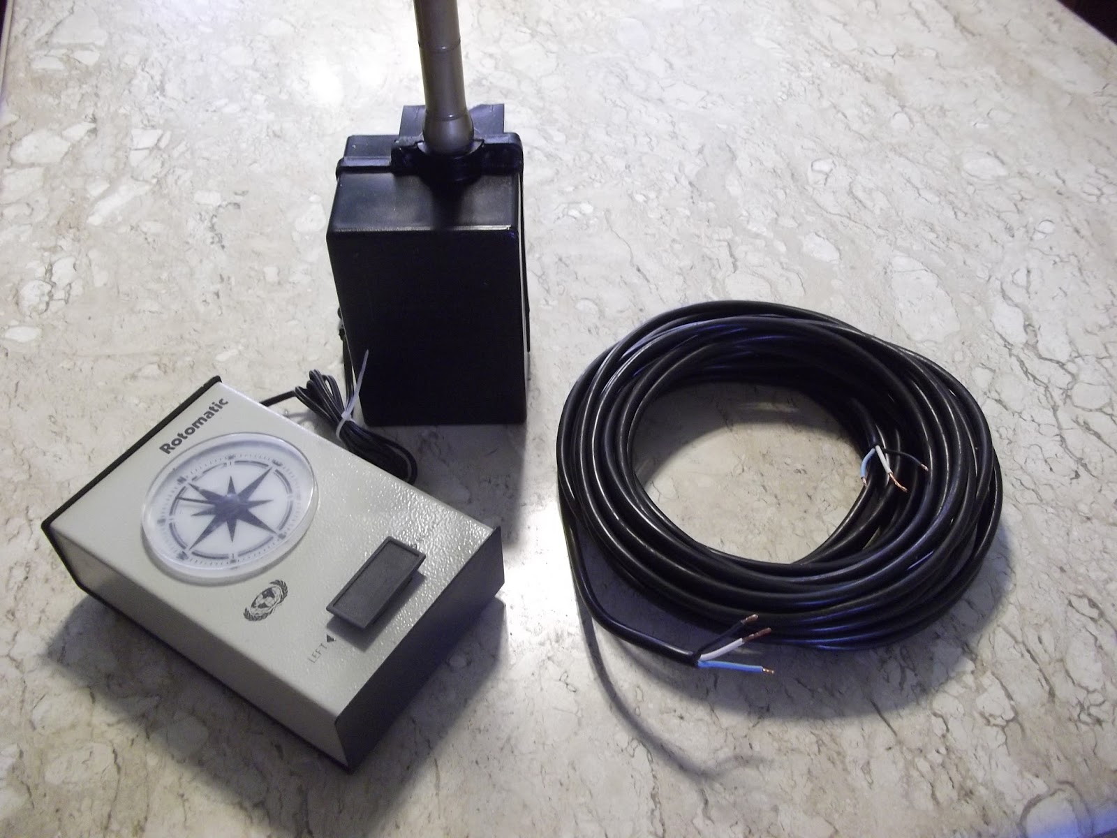 PU3AMB: Rotor Rotomatic restaurado