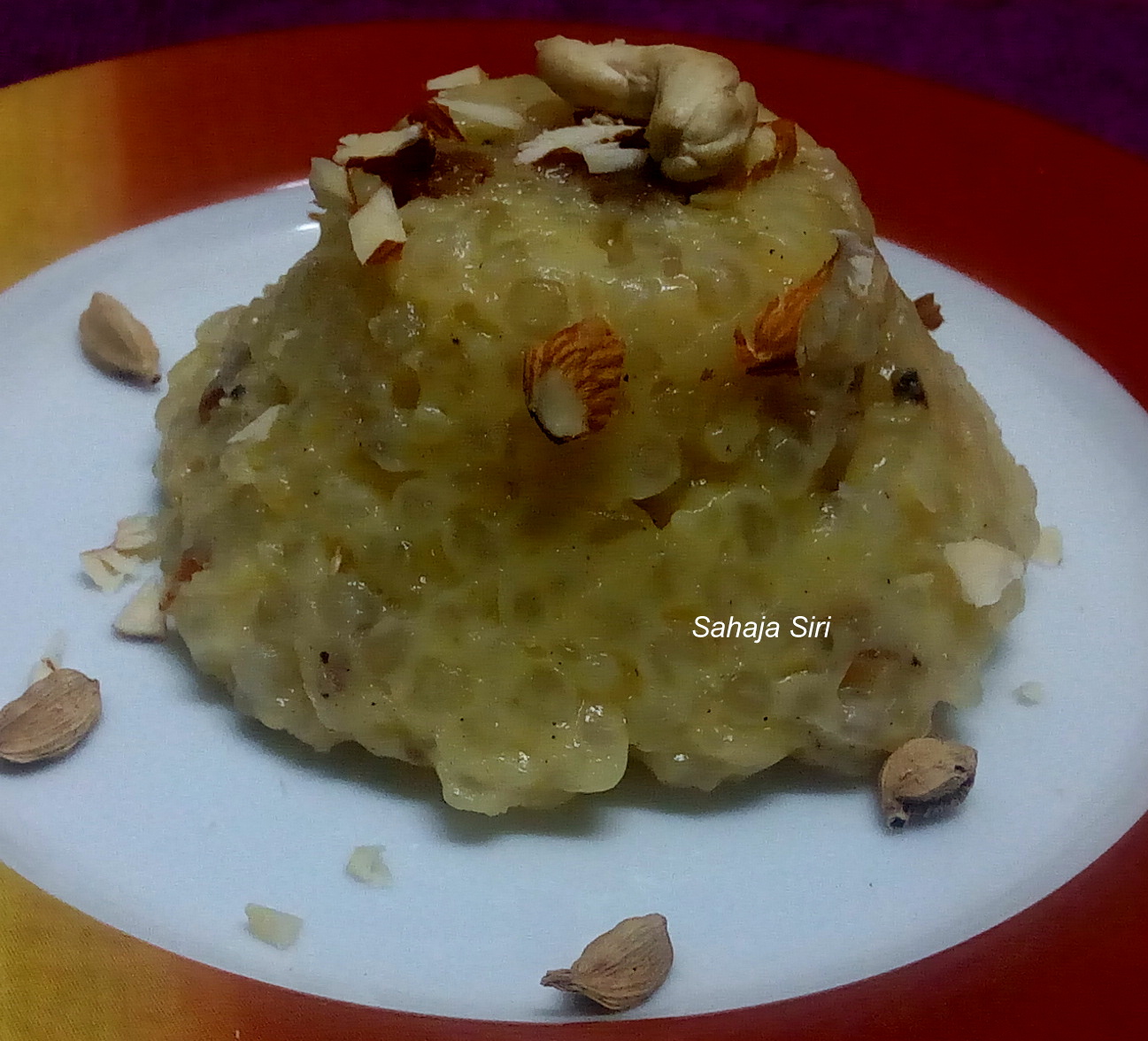 Sabakki or Sabudana Halwa/ Tapioca pearls Pudding