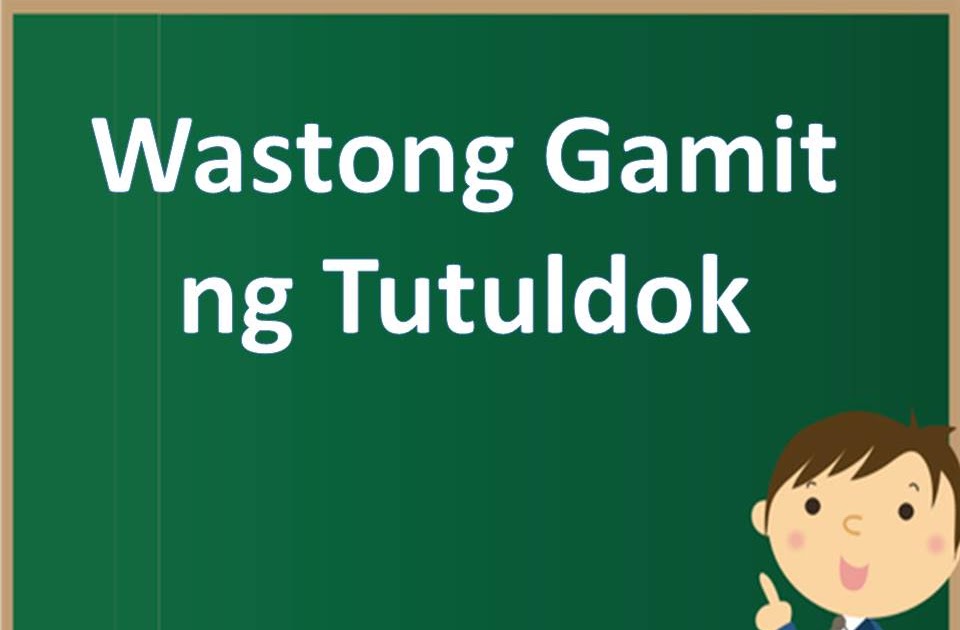 FILIPINO TUTORIAL: Wastong Gamit ng Tutuldok o Colon