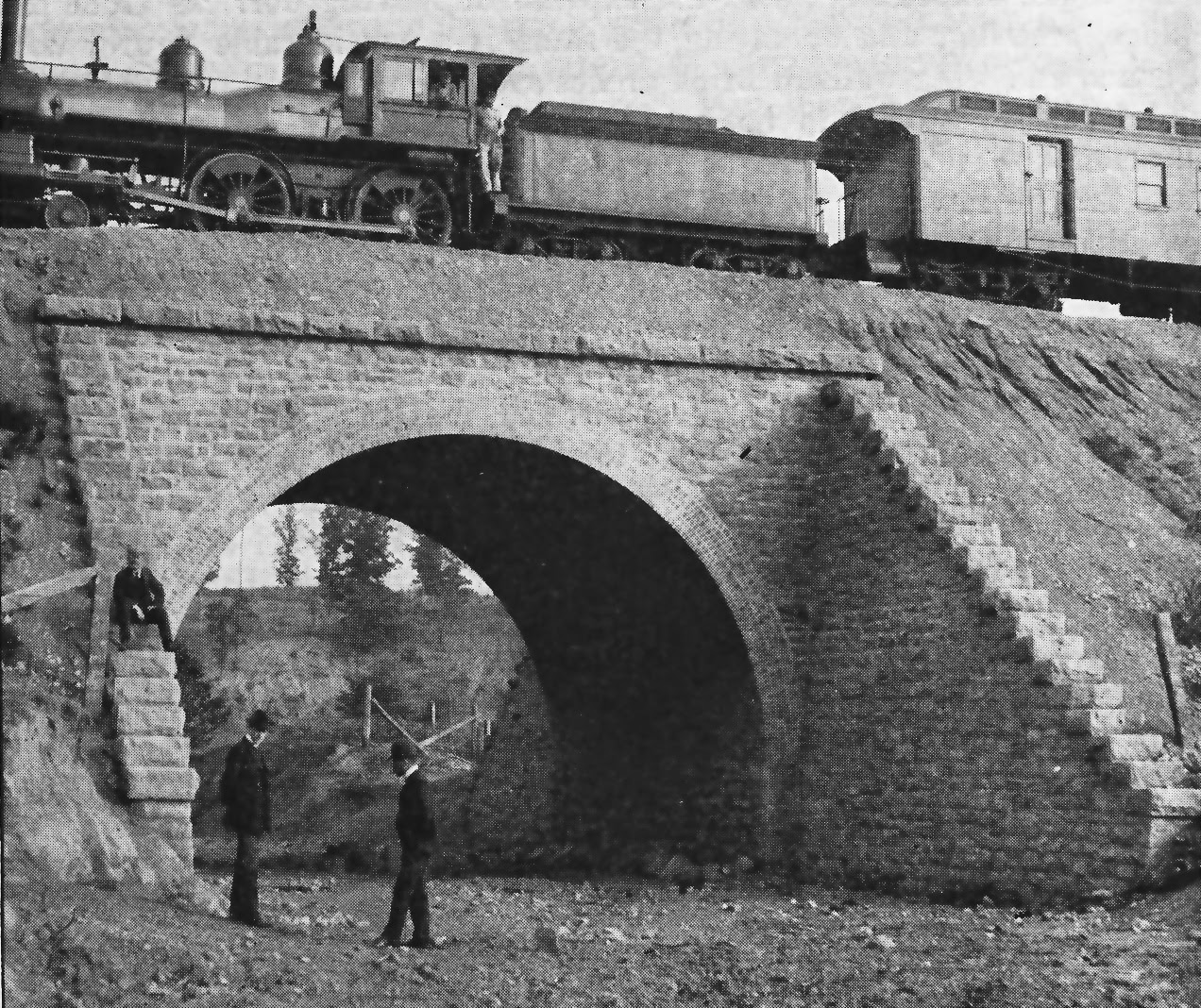 Model Railroad Minutiae: Early railroad culvert & my next project