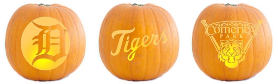 A GEEK DADDY: DETROIT TIGERS PUMPKIN CARVING