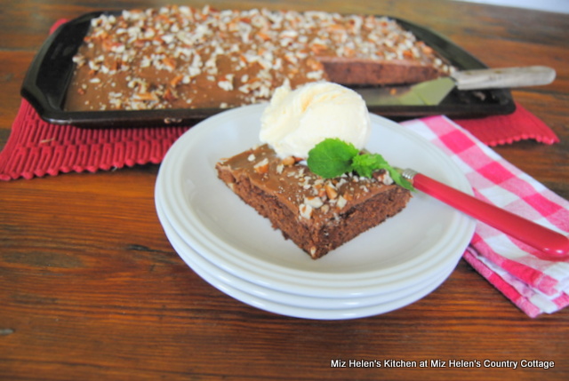 Coca-Cola Sheet Cake With Coca-Cola Frosting