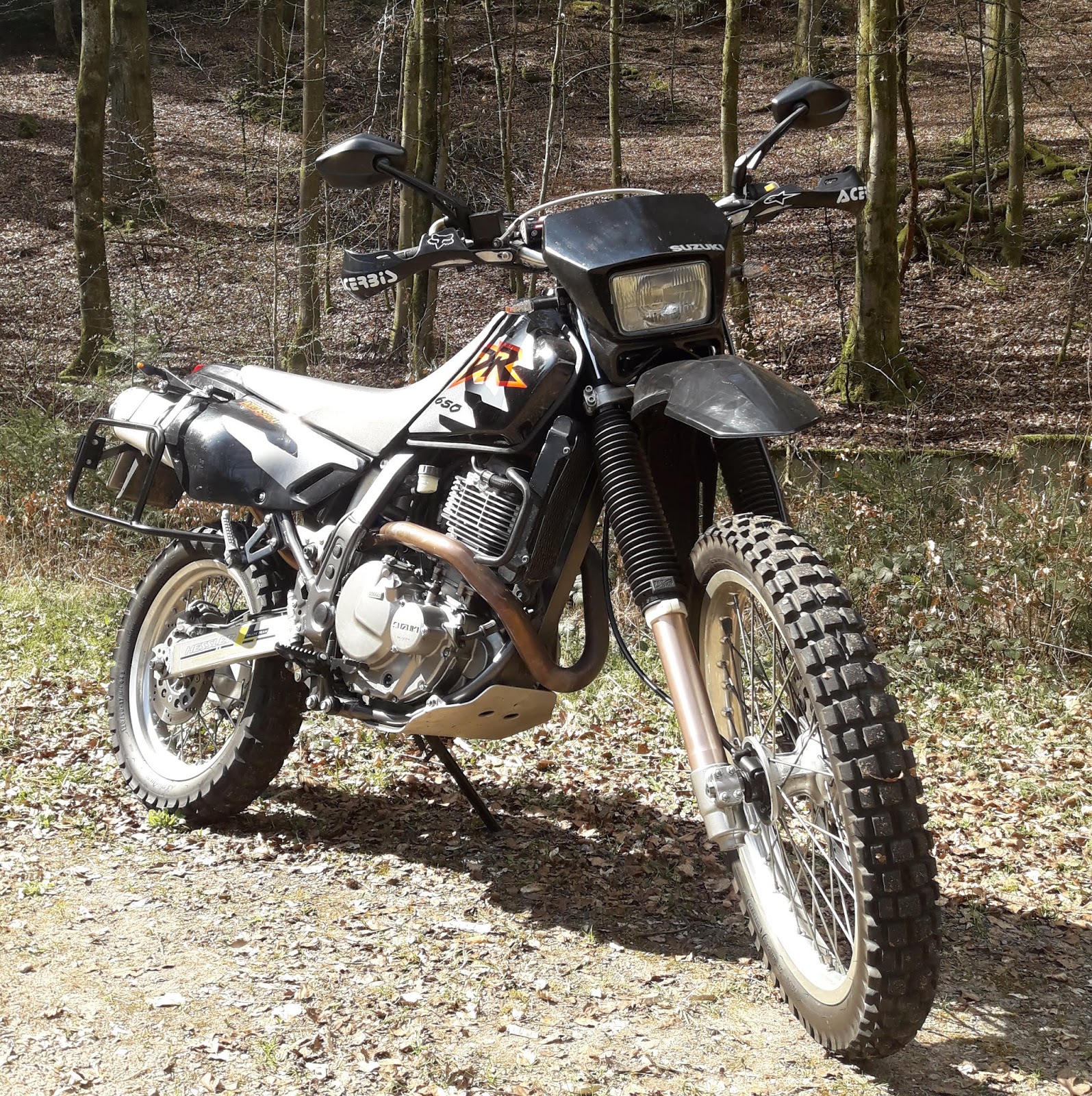 Der SUZUKI DR RALLYE & DR CUSTOM BIKE BLOG: Eine DR 650 SE für TET und ...