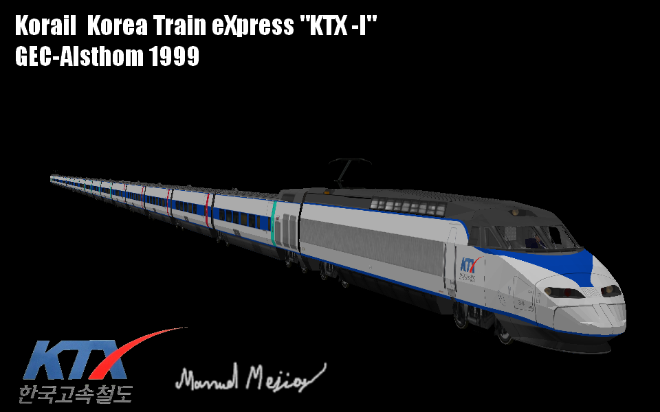 High Speed Trains OpenBVE: KoreaTrainXPress KTX