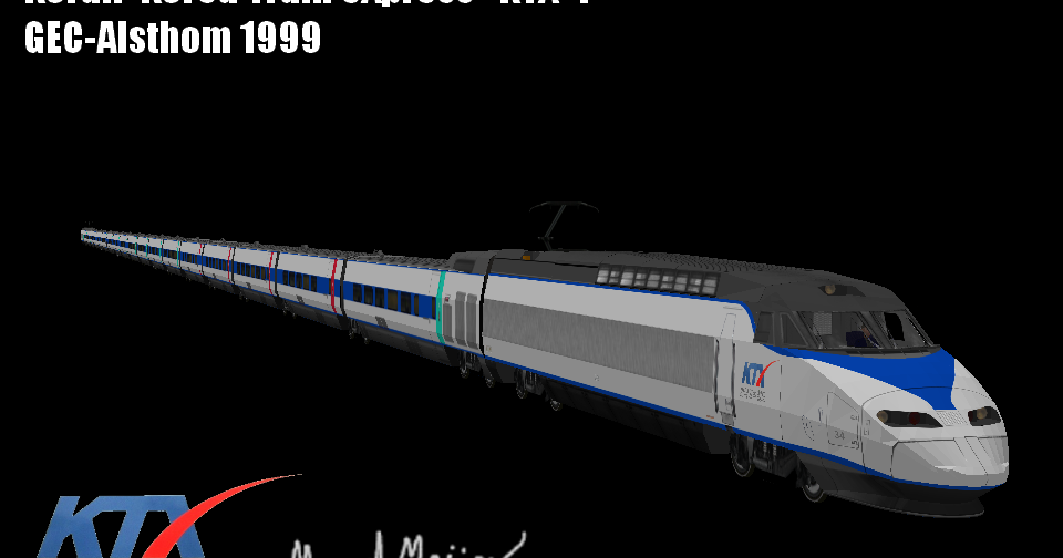 High Speed Trains OpenBVE: KoreaTrainXPress KTX