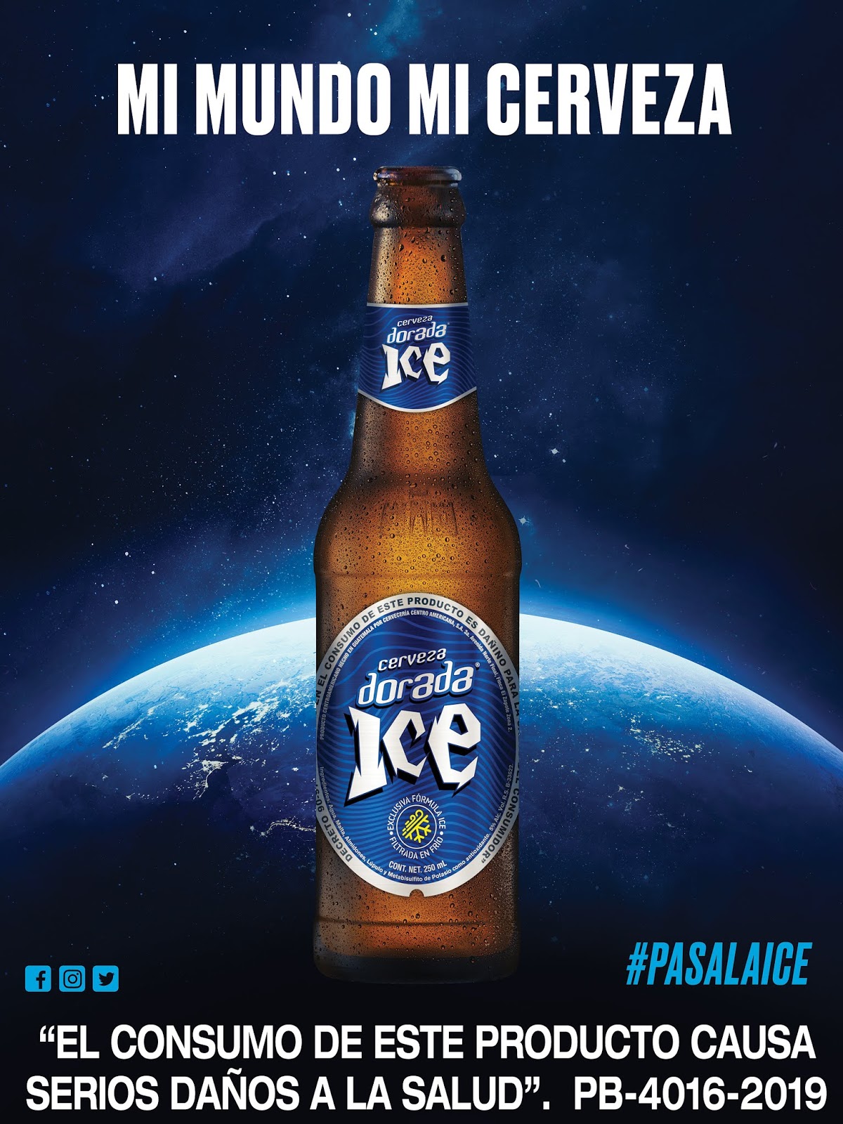 Cerveza Dorada Ice lanza su nueva imagen al espacio | EL HIT GUATE
