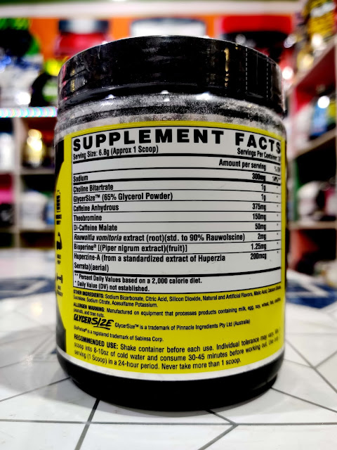 Nutrex Research Lipo-6 Black Training Pre-Workout 30 Servings - NCRFS