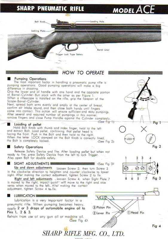 GUN SPORT: Sharp Chiba Ace Hunter Japanese